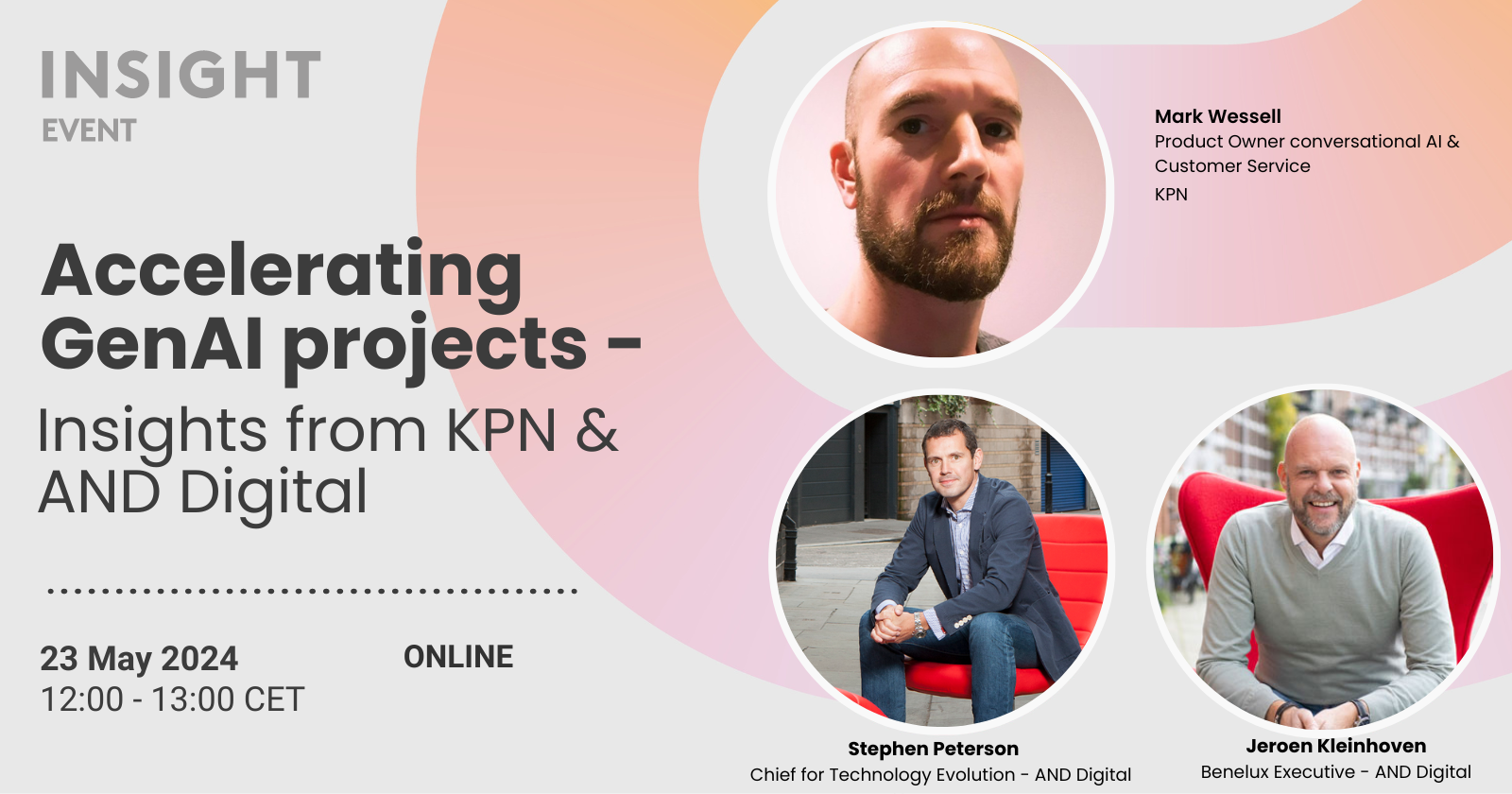 Accelerating GenAI projects - insights from KPN & AND Digital