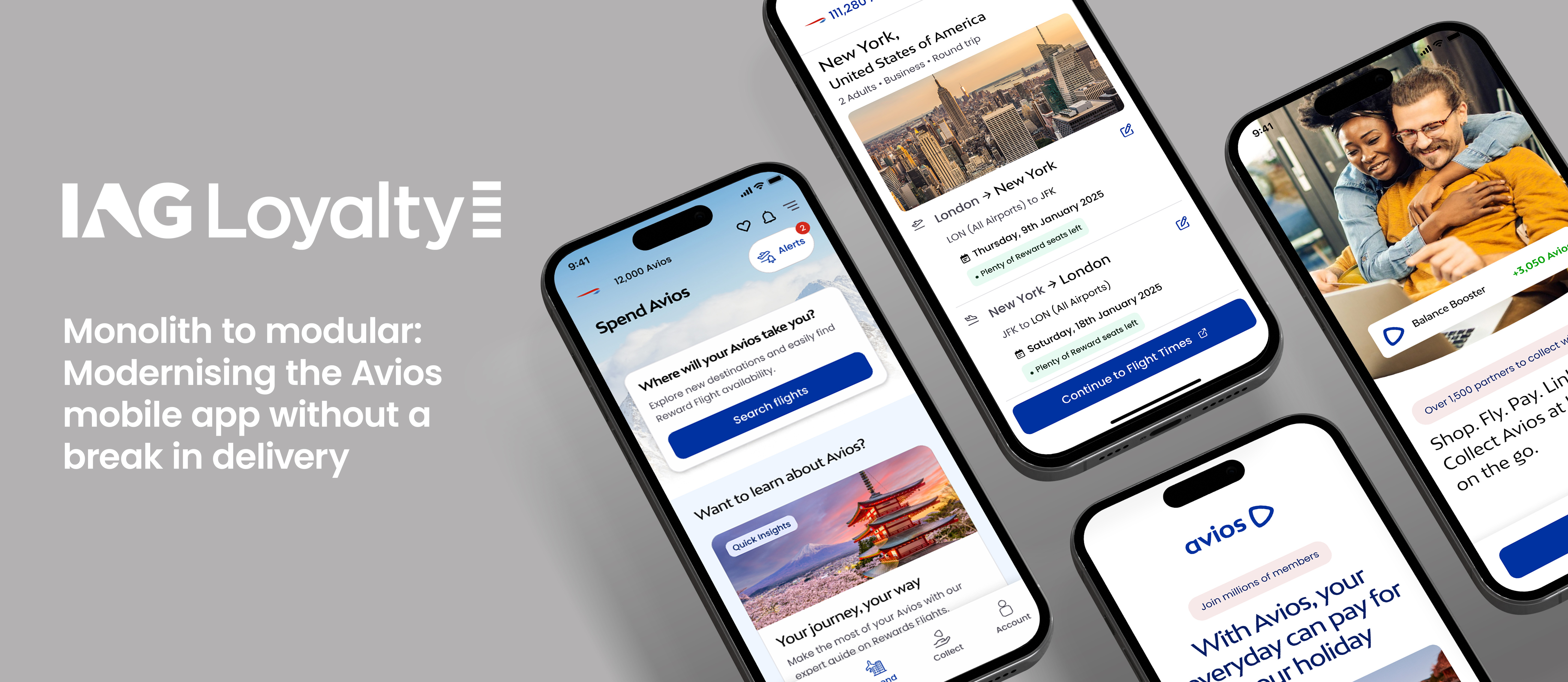 Monolith to modular: Modernising the Avios mobile app
