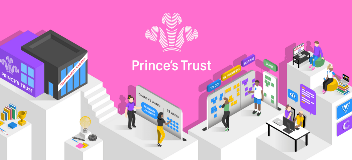 How a learning hub for Princes Trust was delivered in twelve weeks